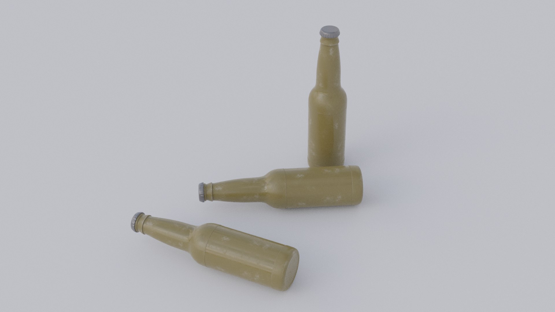 3D Beer Bottle Model - TurboSquid 2282929