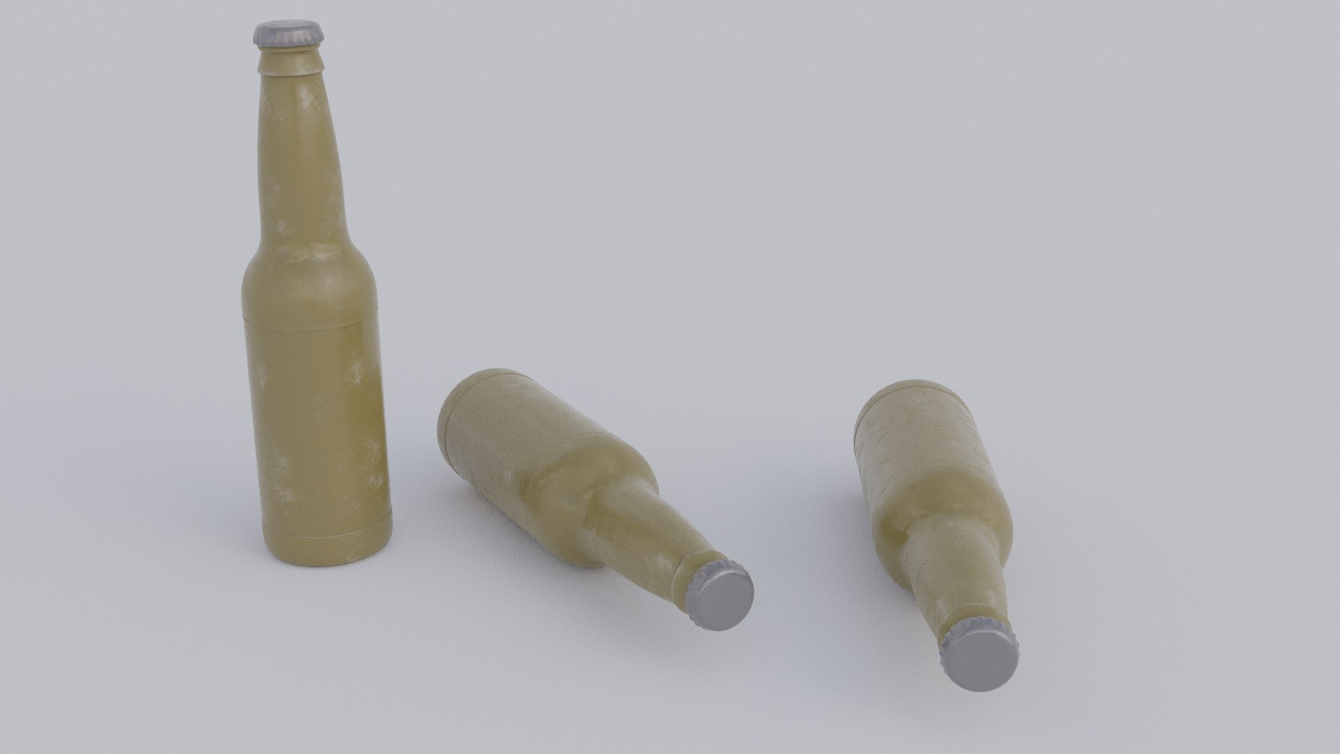 3D Beer Bottle Model - TurboSquid 2282929
