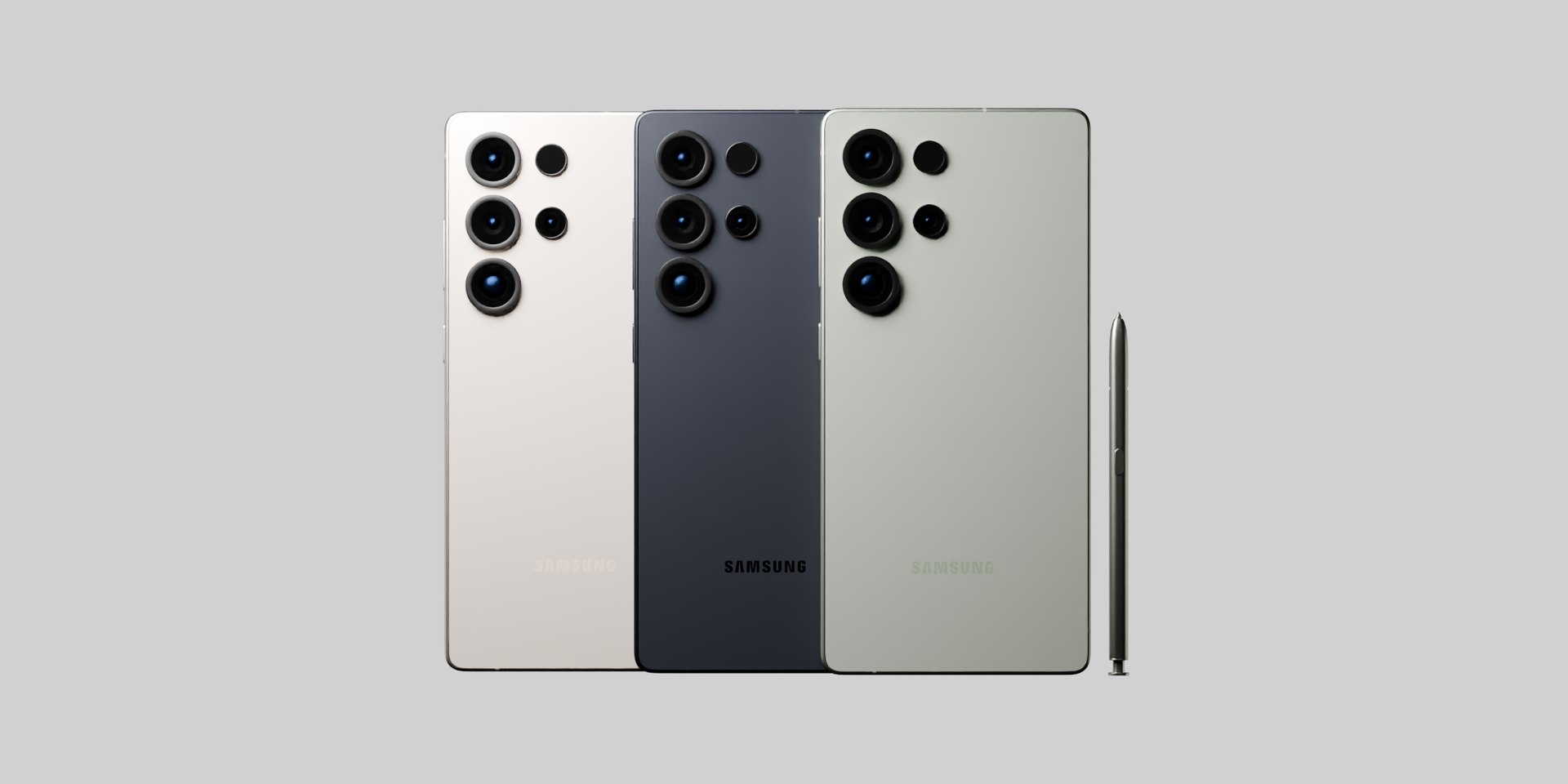 Samsung Galaxy S25 All Models In Official Colors 3D Model - TurboSquid ...