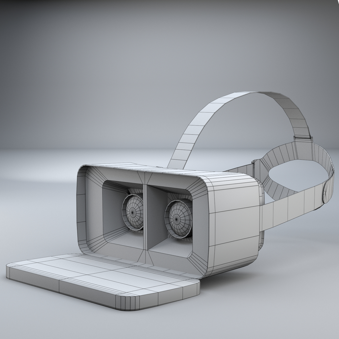 Free vr headset simple 3D model - TurboSquid 1344937