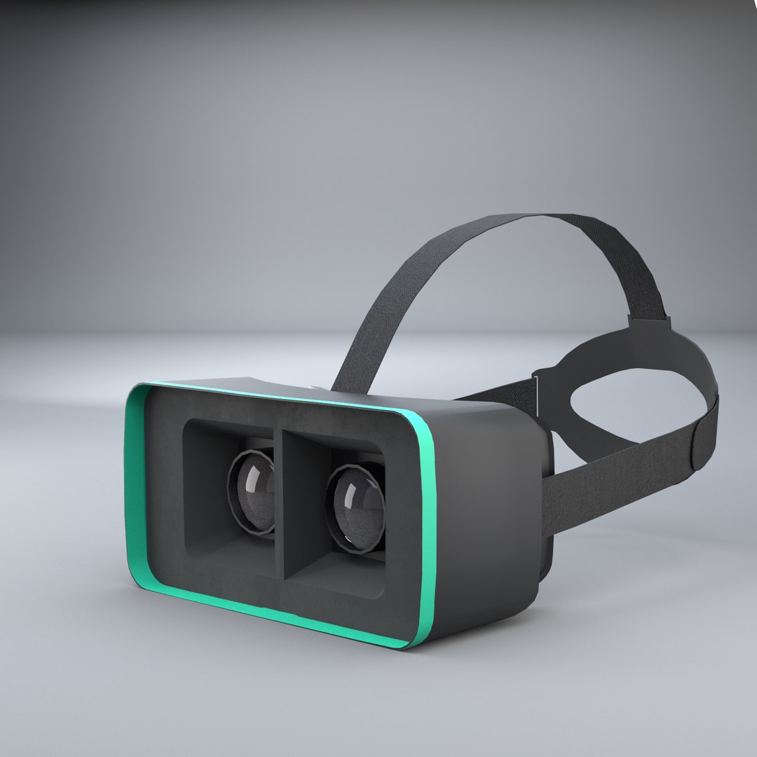 Free Vr Headset Simple 3D Model - TurboSquid 1344937