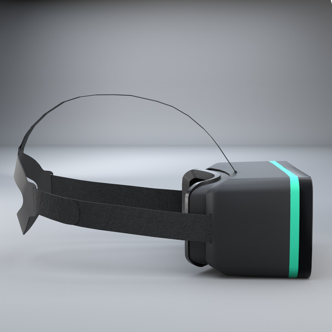 Free Vr Headset Simple 3D Model - TurboSquid 1344937