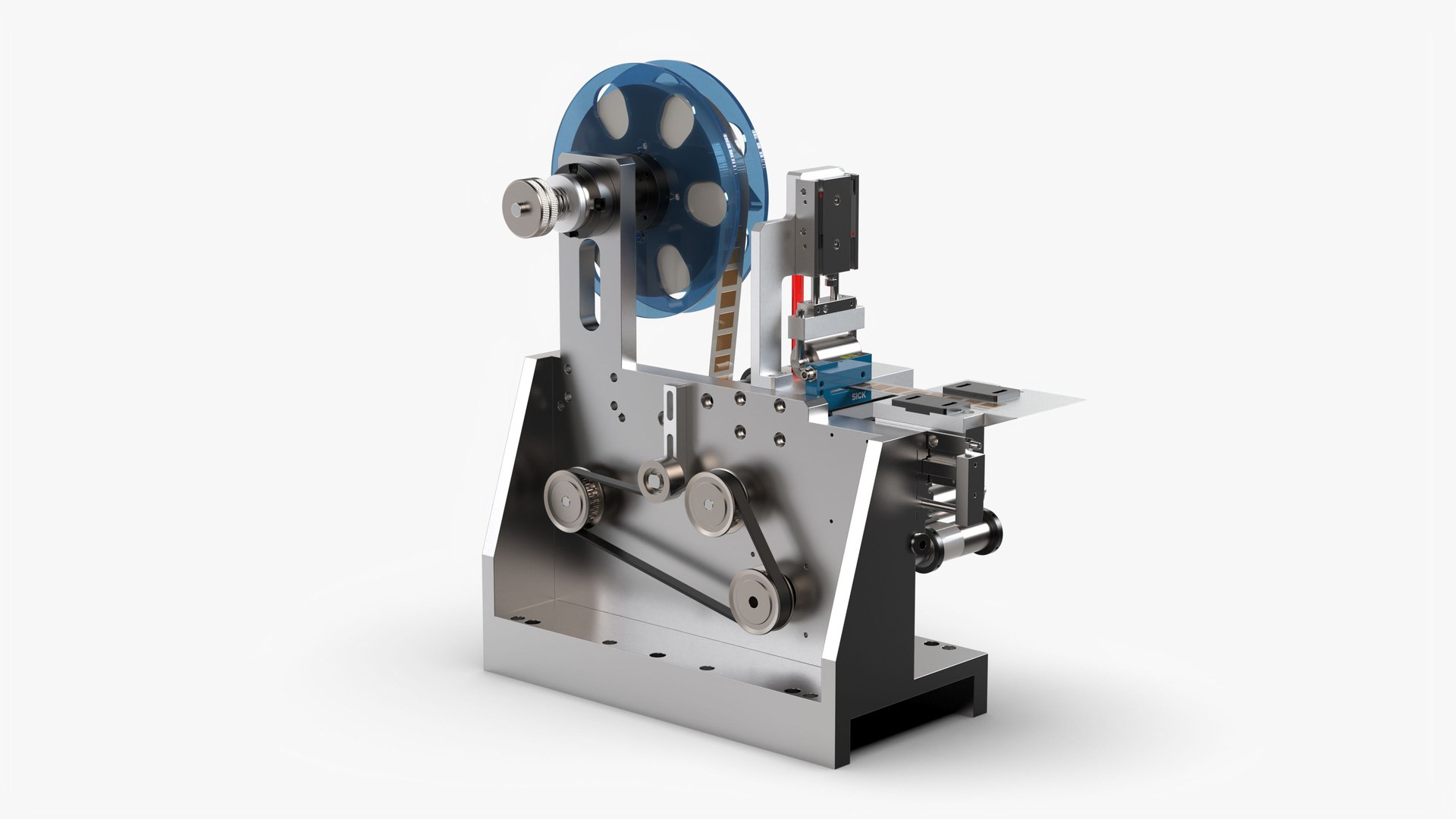 3D Small Peel Label Mechanism - TurboSquid 1994850
