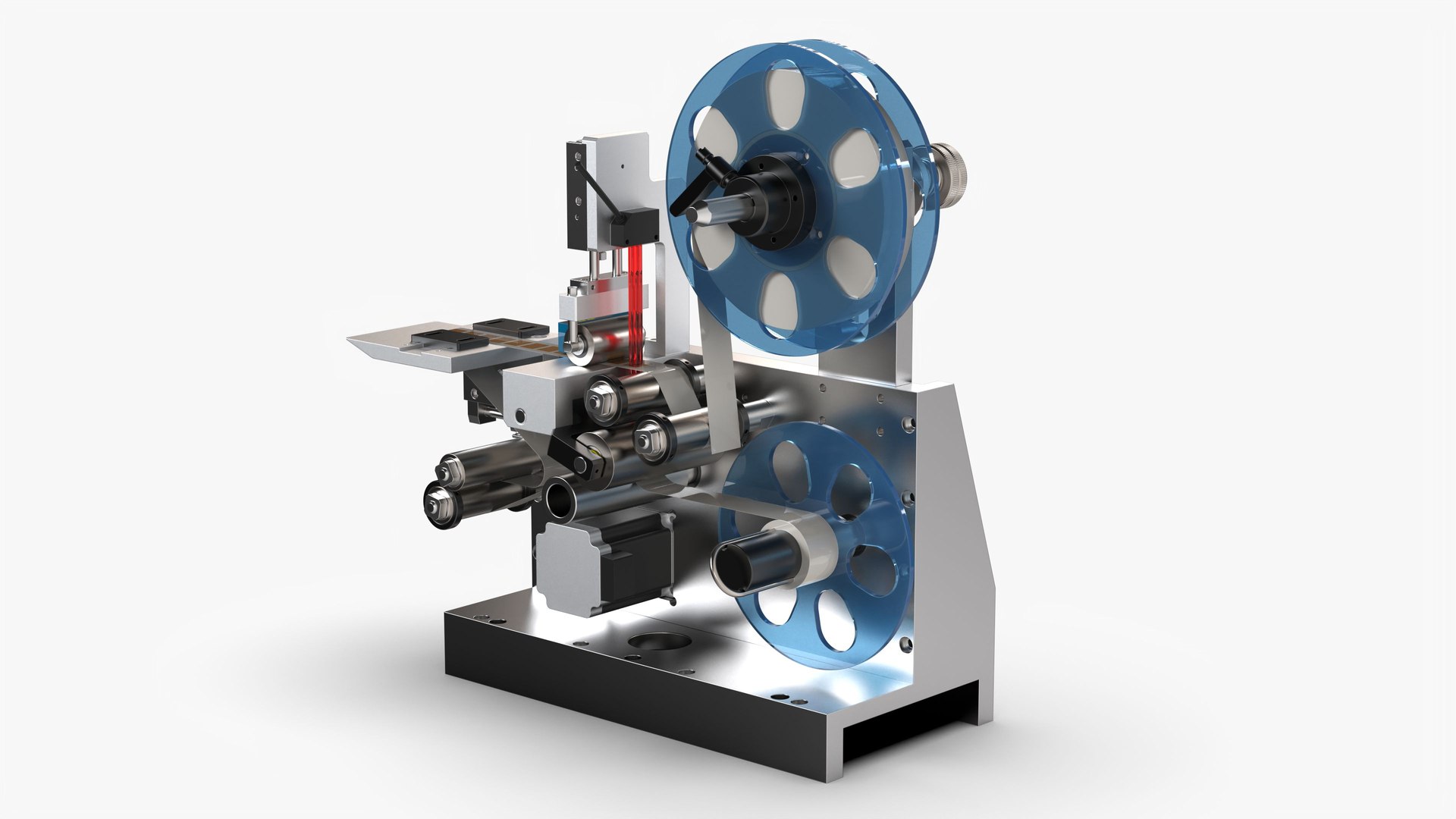 3D Small Peel Label Mechanism - TurboSquid 1994850