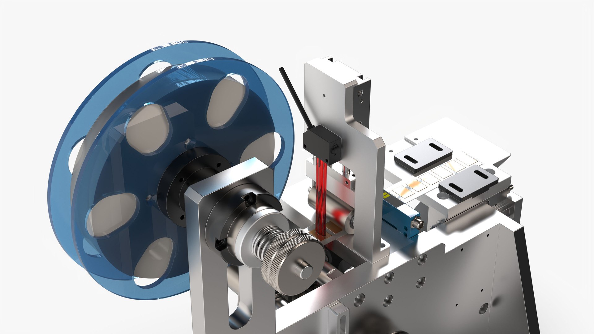 3D Small Peel Label Mechanism - TurboSquid 1994850