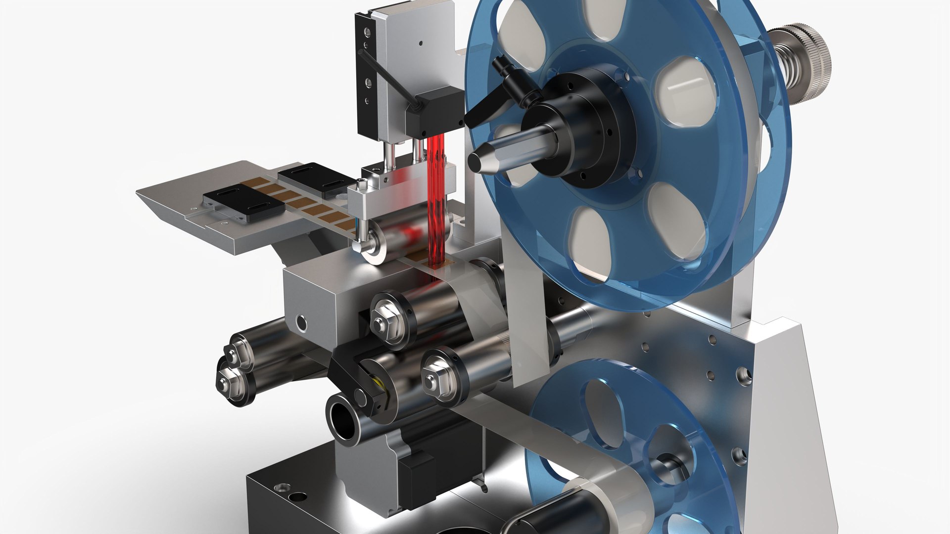 3D Small Peel Label Mechanism - TurboSquid 1994850