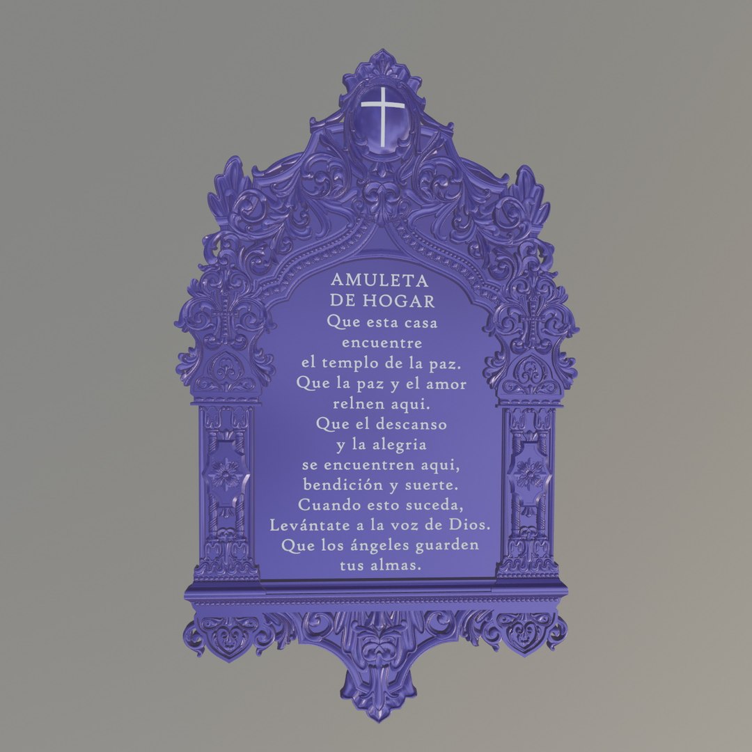 House Amulet 3D Model - TurboSquid 1548106