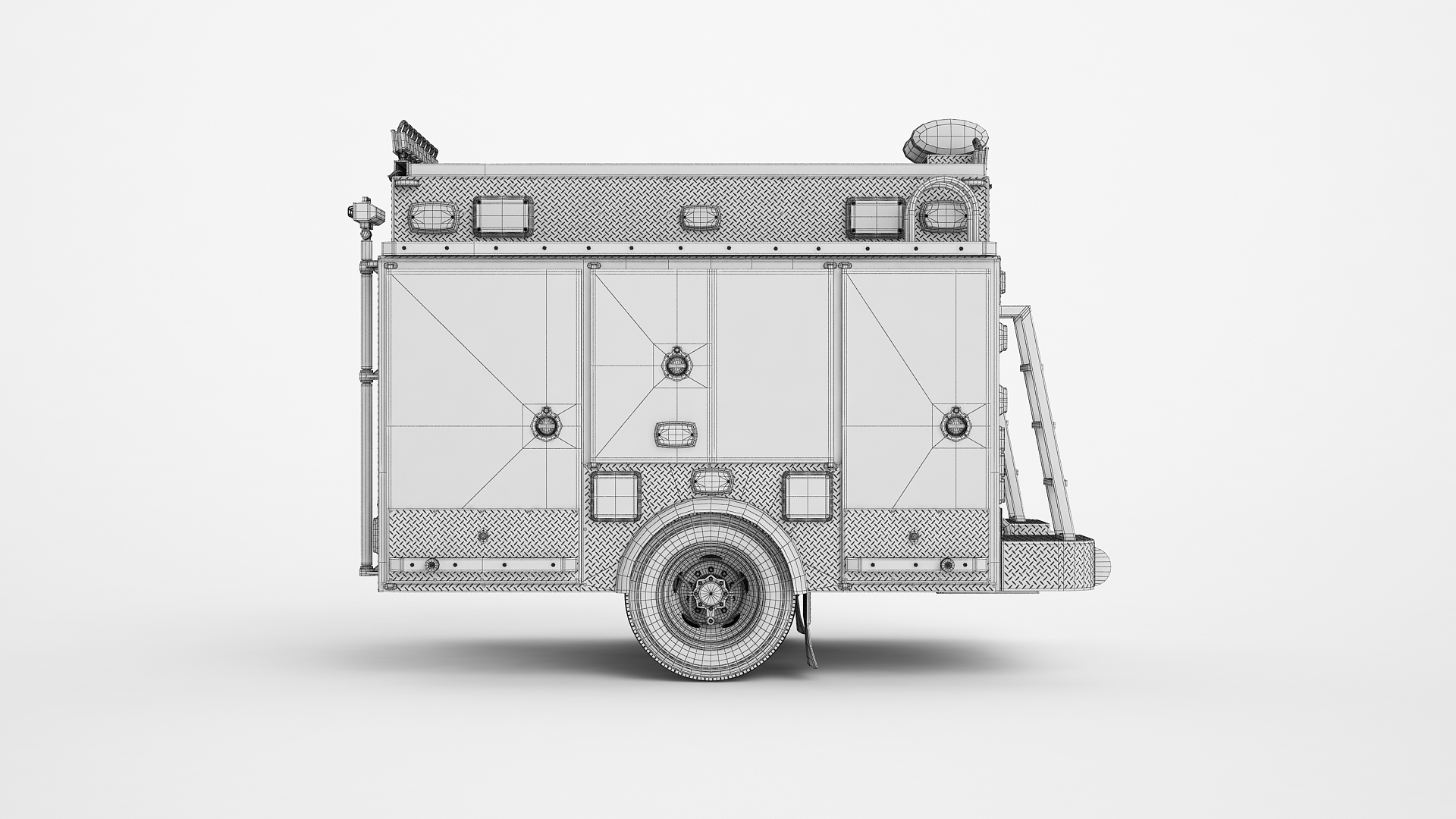 3D Police Emergency Service - TurboSquid 1662316