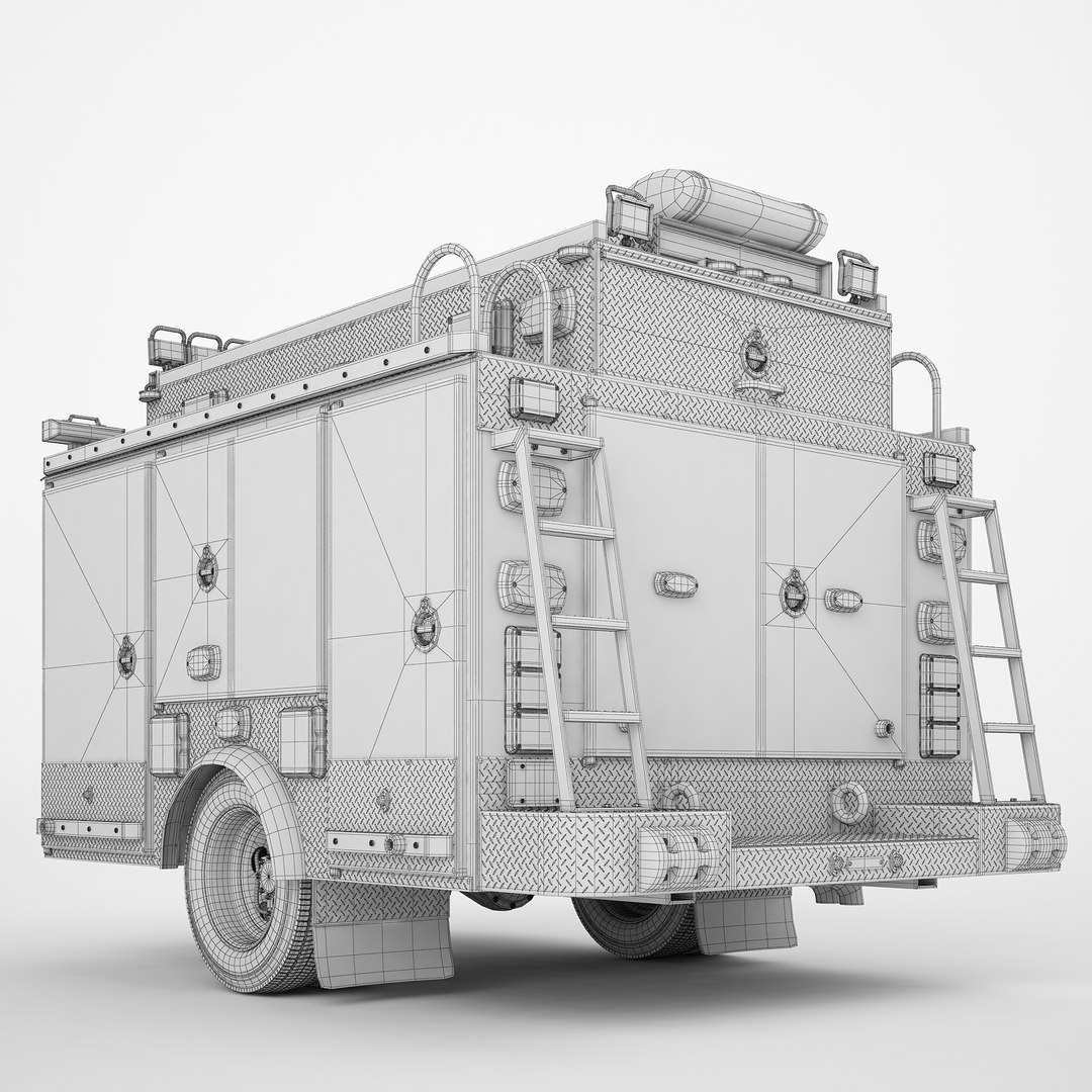 3D Police Emergency Service - TurboSquid 1662316