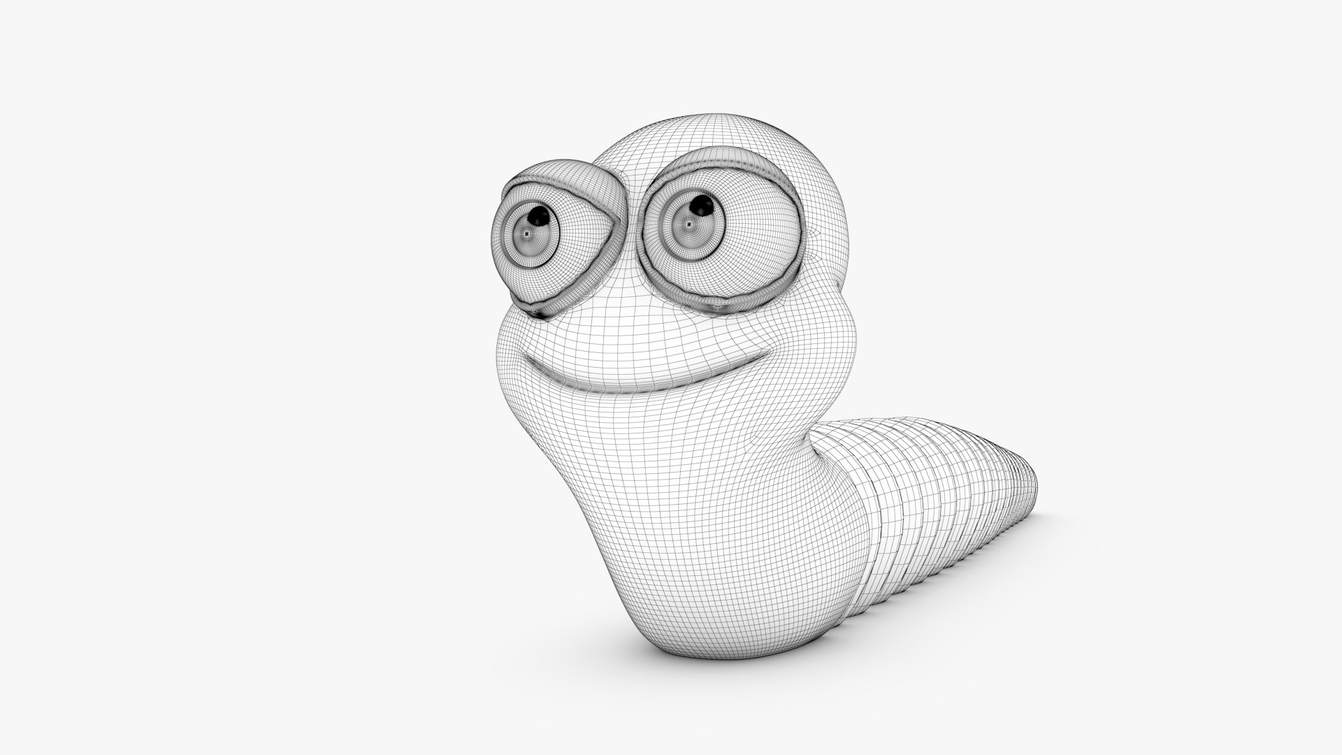 Articulated Worm 3D Model - TurboSquid 2061757