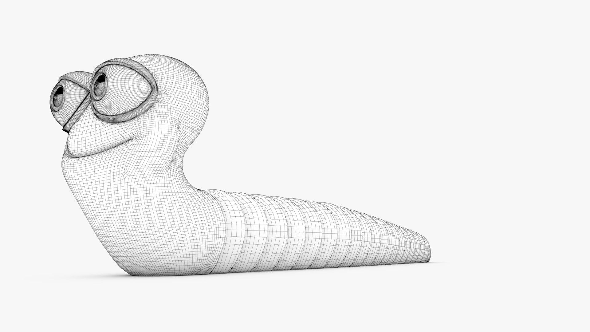 Articulated Worm 3D Model - TurboSquid 2061757