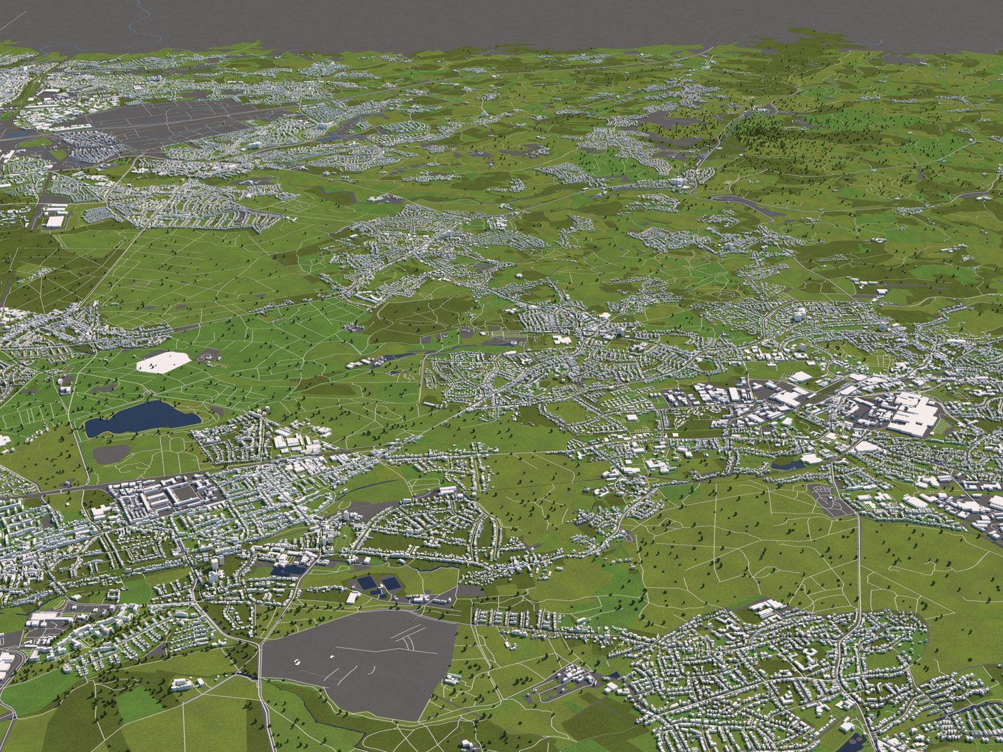 Buildings Houses Maps 3D - TurboSquid 1446485