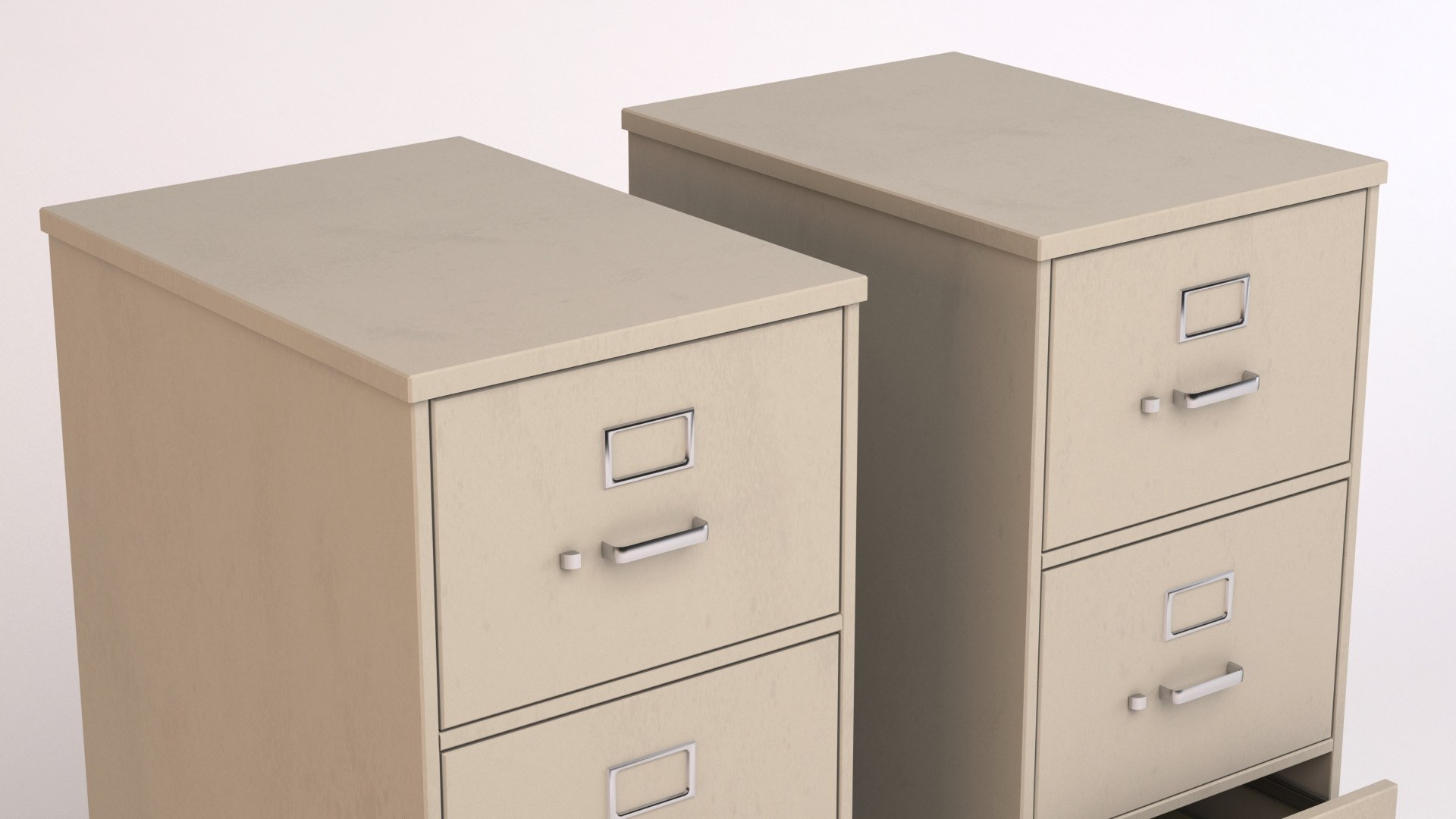 3D Filing Cabinet Model - TurboSquid 1523811