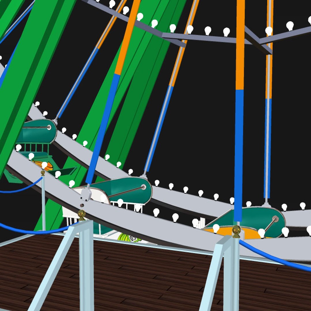 Ferris Wheel 3d Model