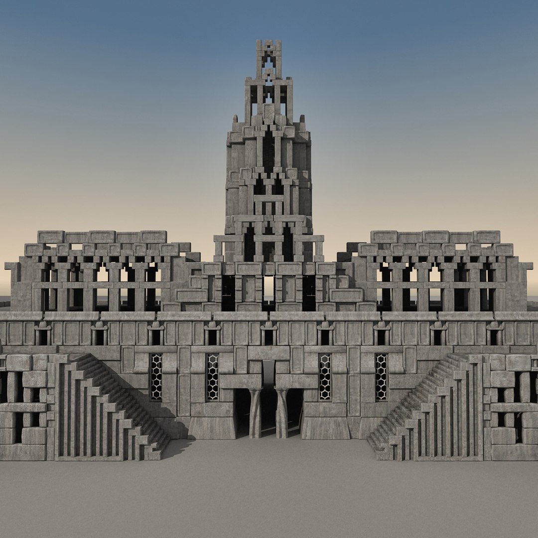 Ma Ancient Fantasy Building