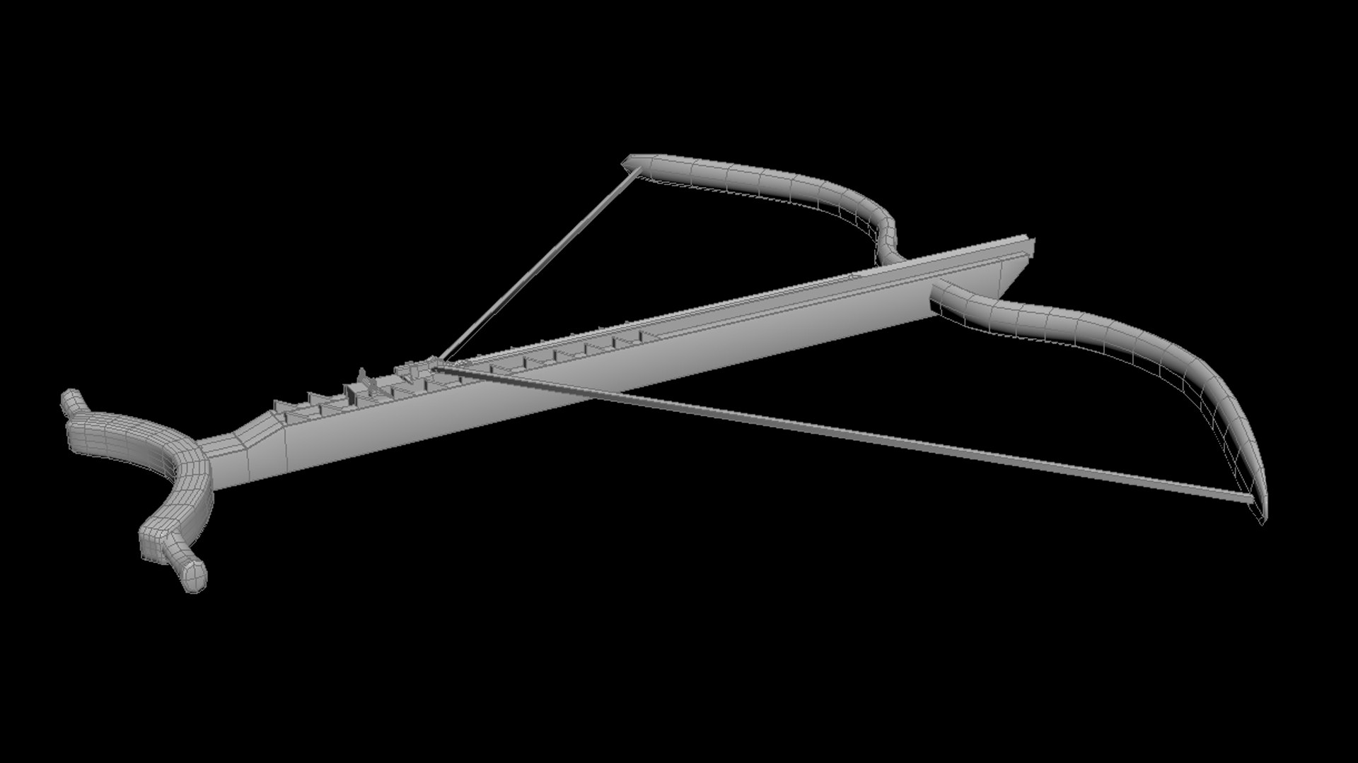 Gastraphetes - Cross Bow Model - TurboSquid 1737701