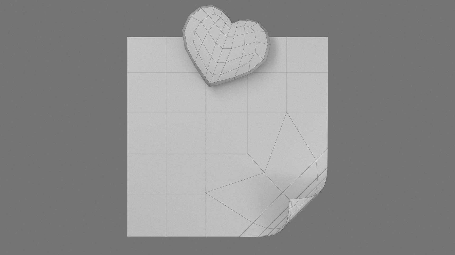 3D Sticky Note With Magnet PBR Model - TurboSquid 2130674