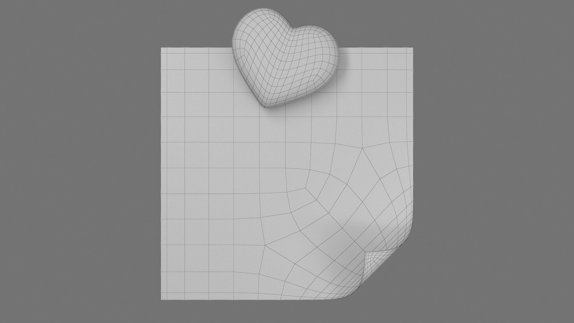 3D Sticky Note With Magnet PBR Model - TurboSquid 2130674