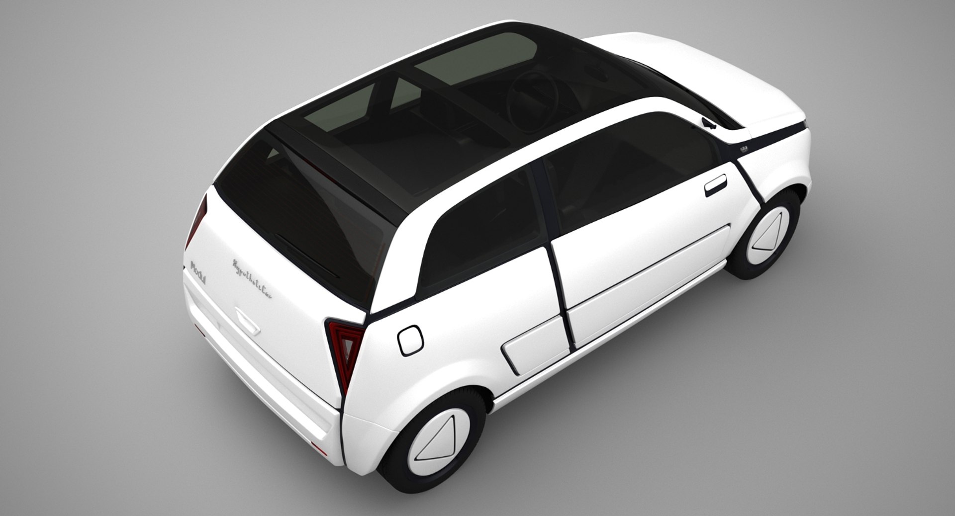 3D Model Generic Concept Citycar - TurboSquid 1334720