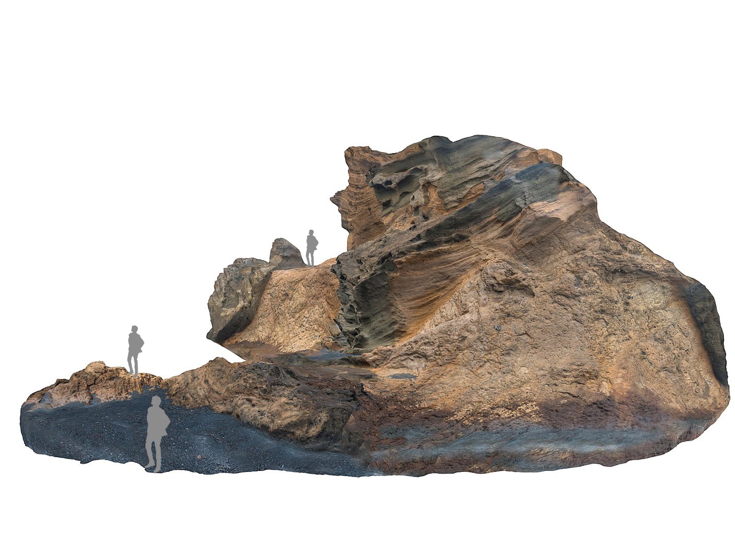 3d Model Ocean Cliffs 16k