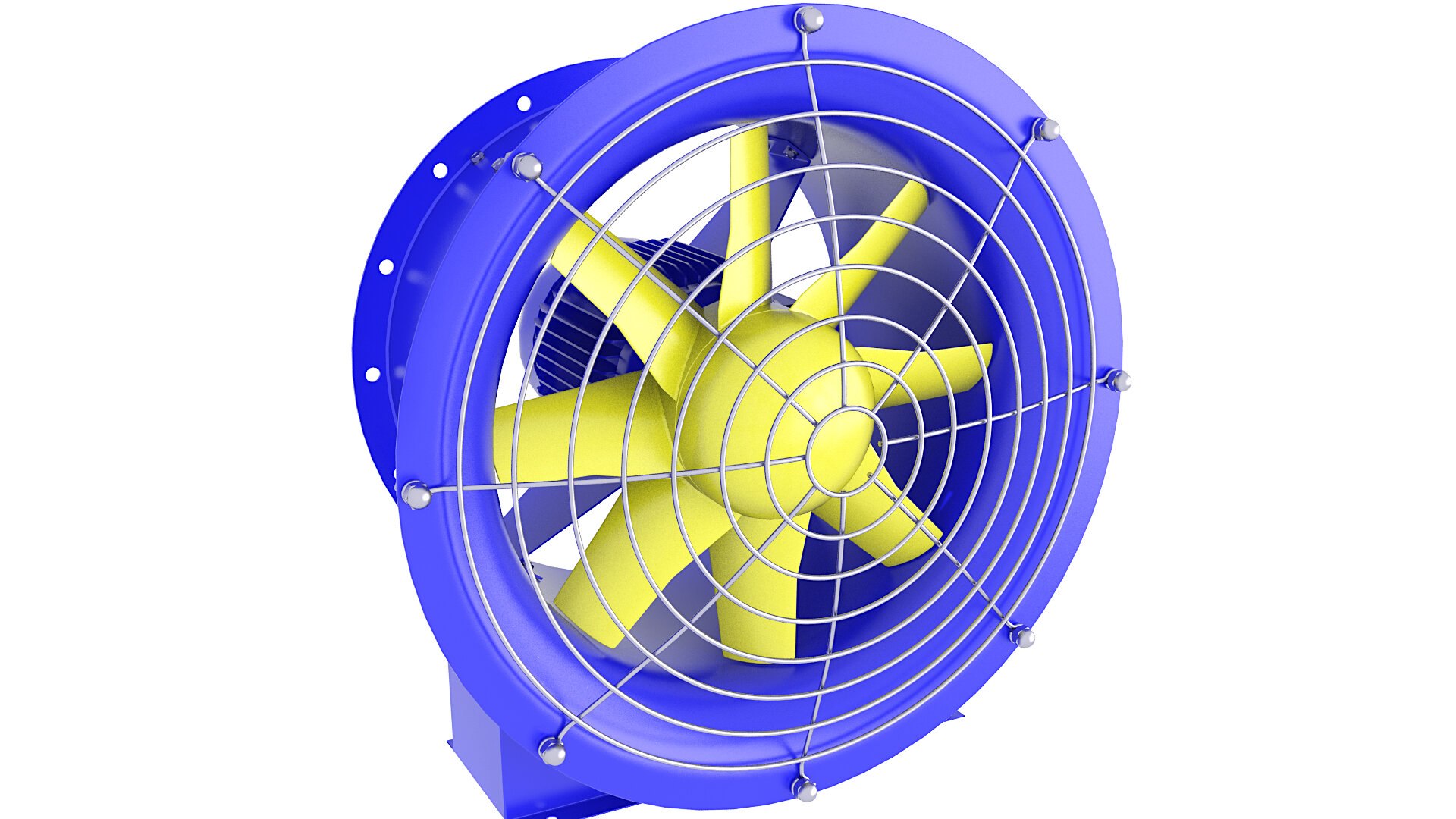 3D Fan Duct Ventilation - TurboSquid 1615861