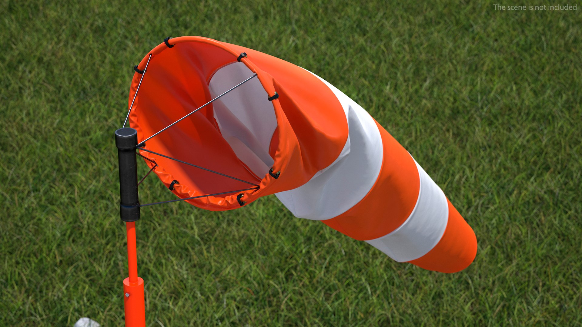 Windsock with Wind Speed 3 Knots model - TurboSquid 2025479