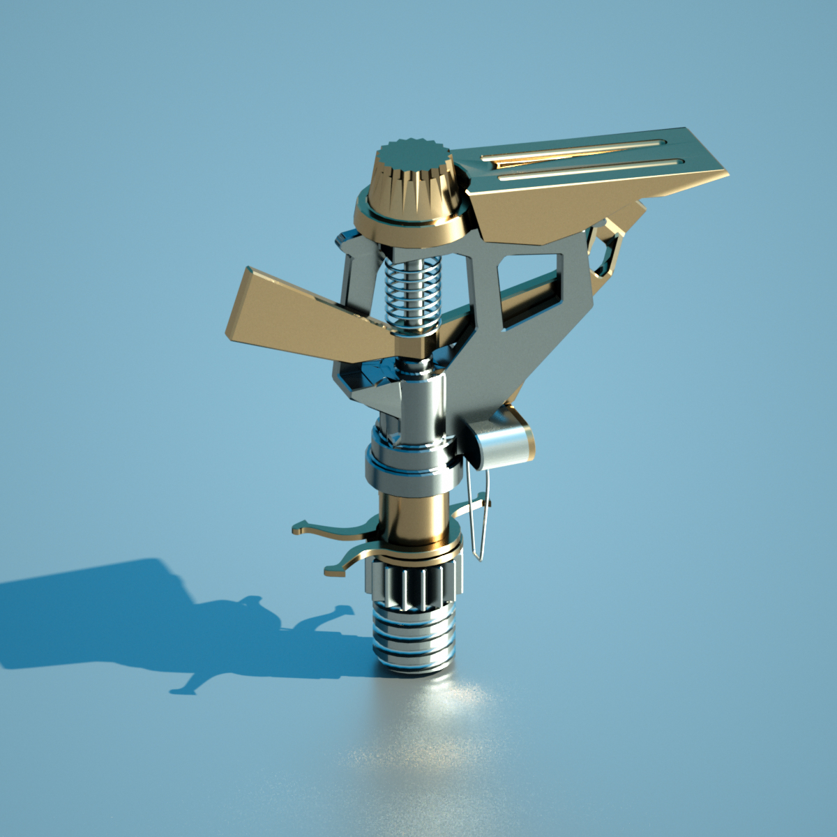 lawn sprinkler 3d model