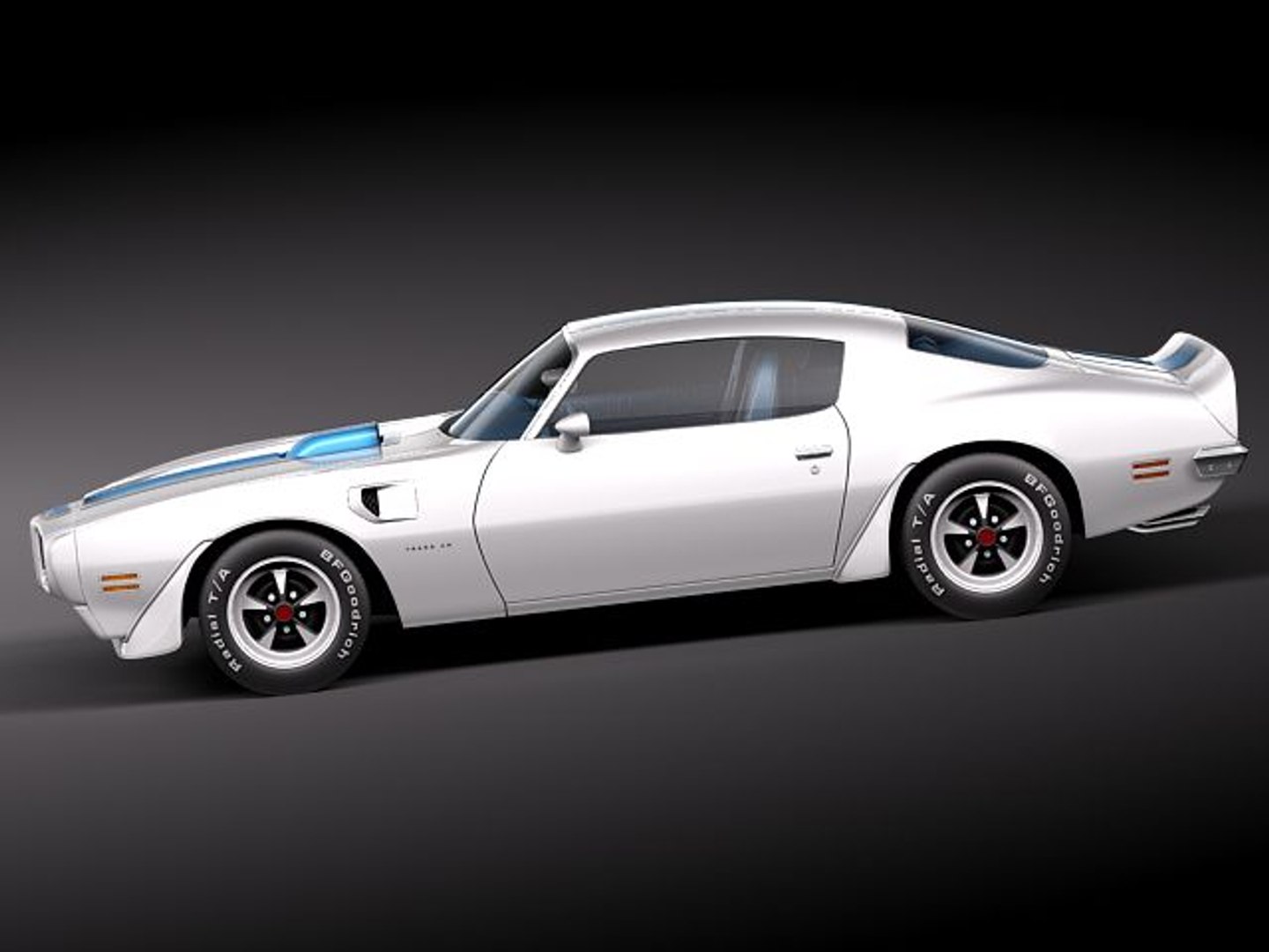 Pontiac Firebird Trans 3d Model