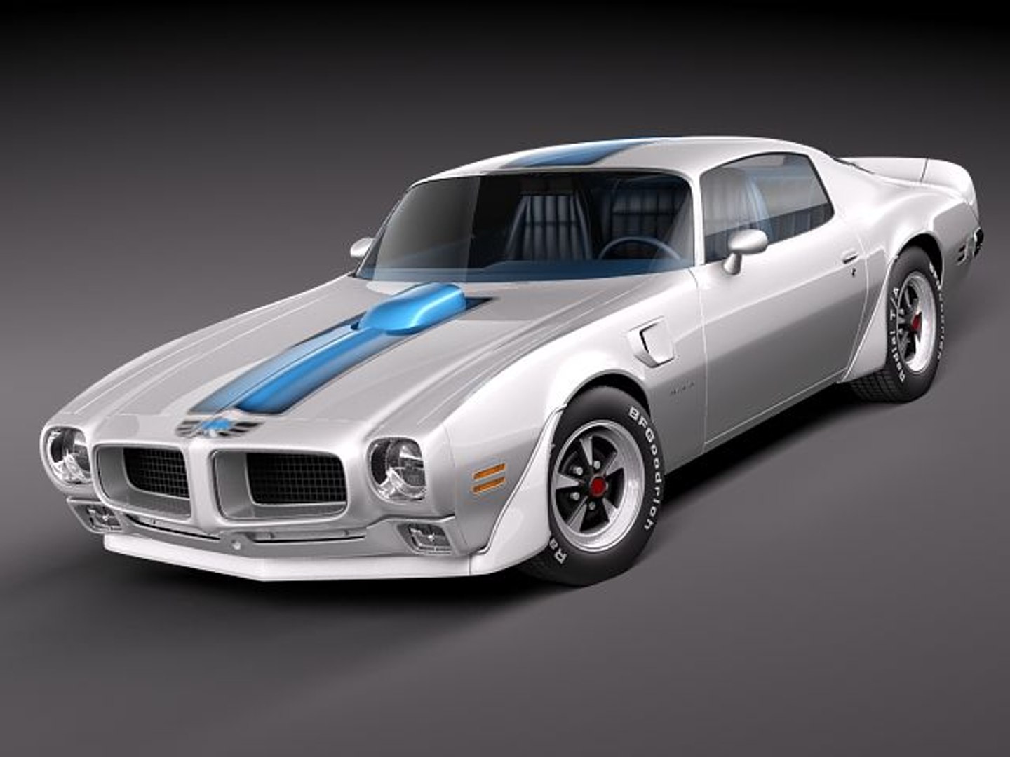 Pontiac Firebird Trans 3d Model