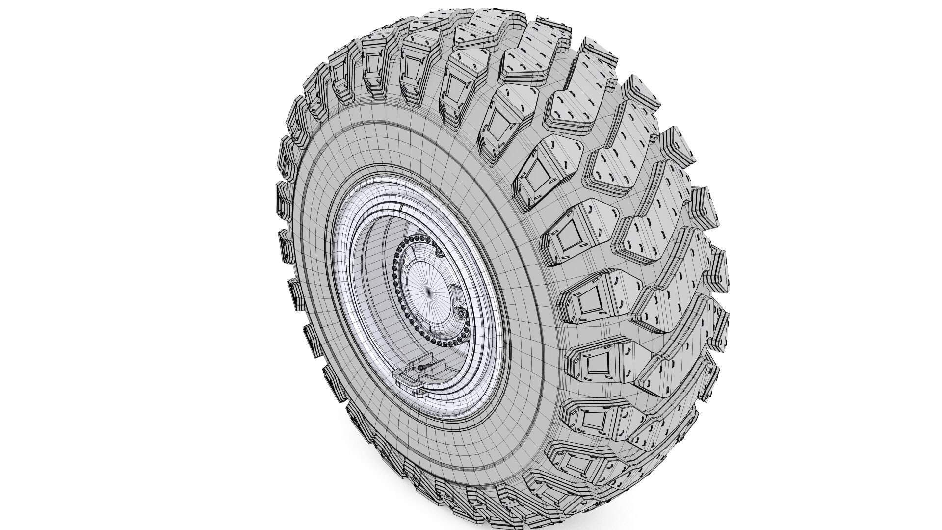 3D Tire Post Apocalyptic Model - TurboSquid 1590894