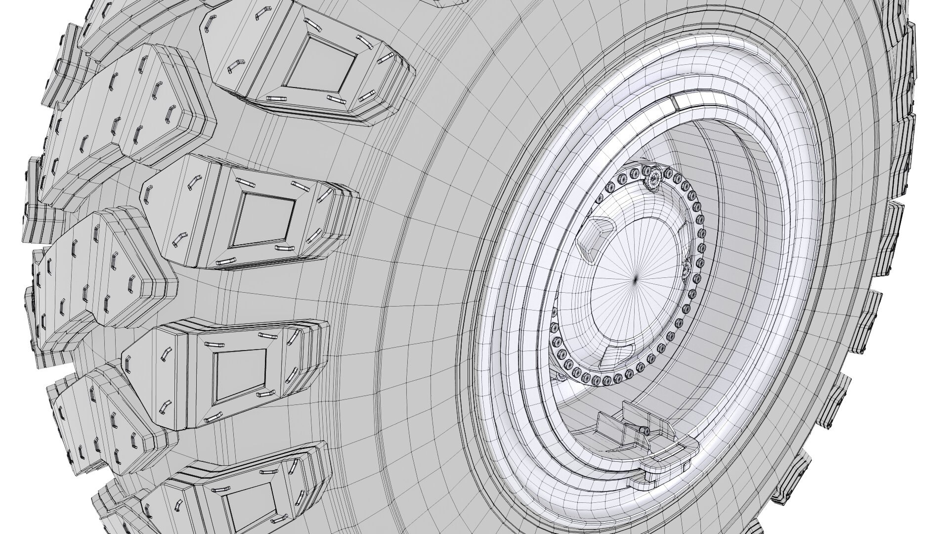 3D Tire Post Apocalyptic Model - TurboSquid 1590894