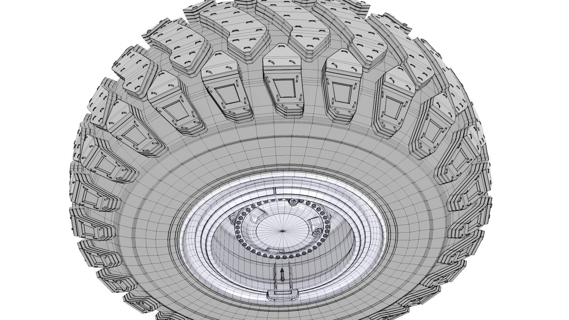 3D Tire Post Apocalyptic Model - TurboSquid 1590894