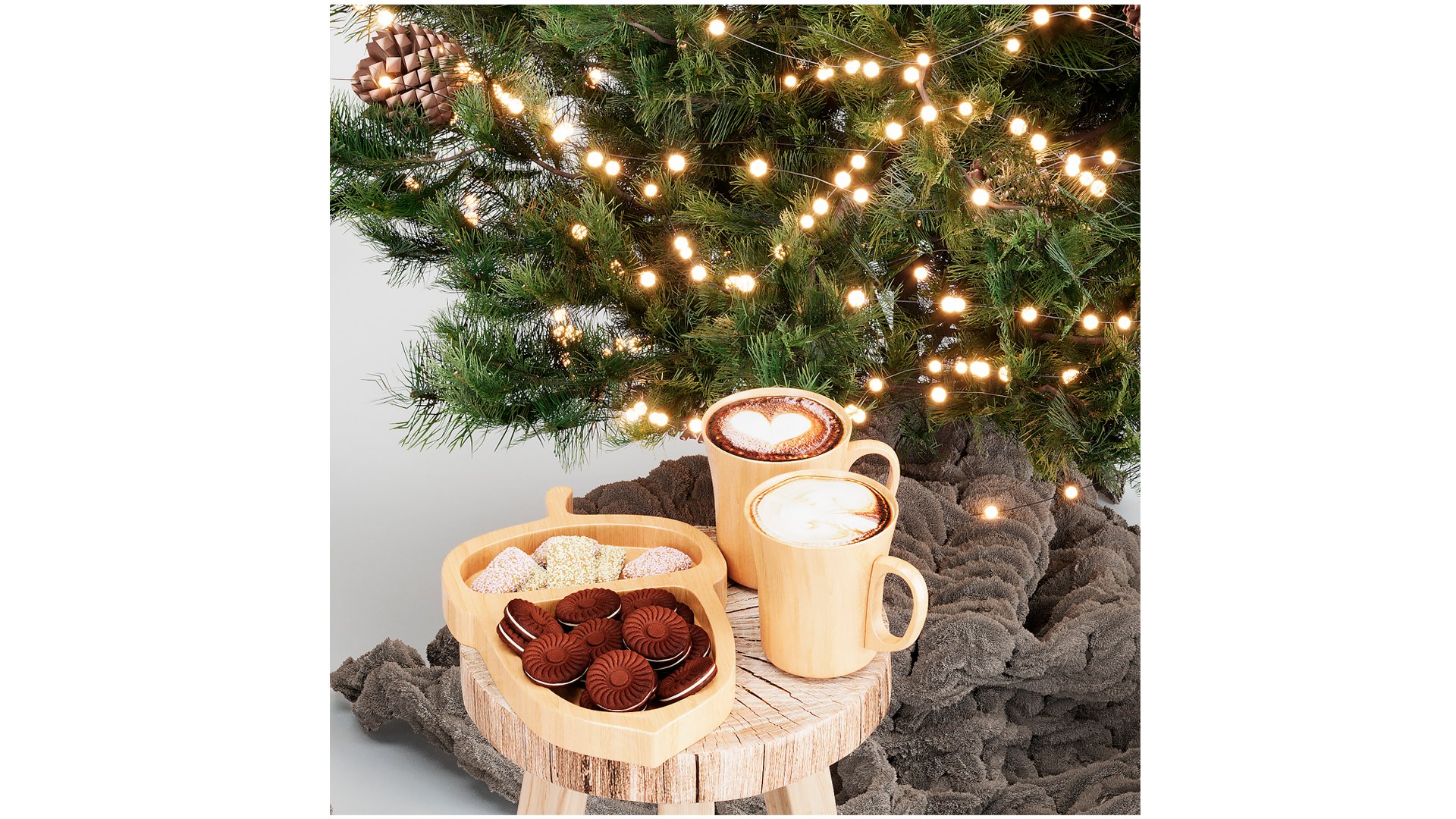New Years Set For Childrens Room With A Christmas Tree 3D Model ...