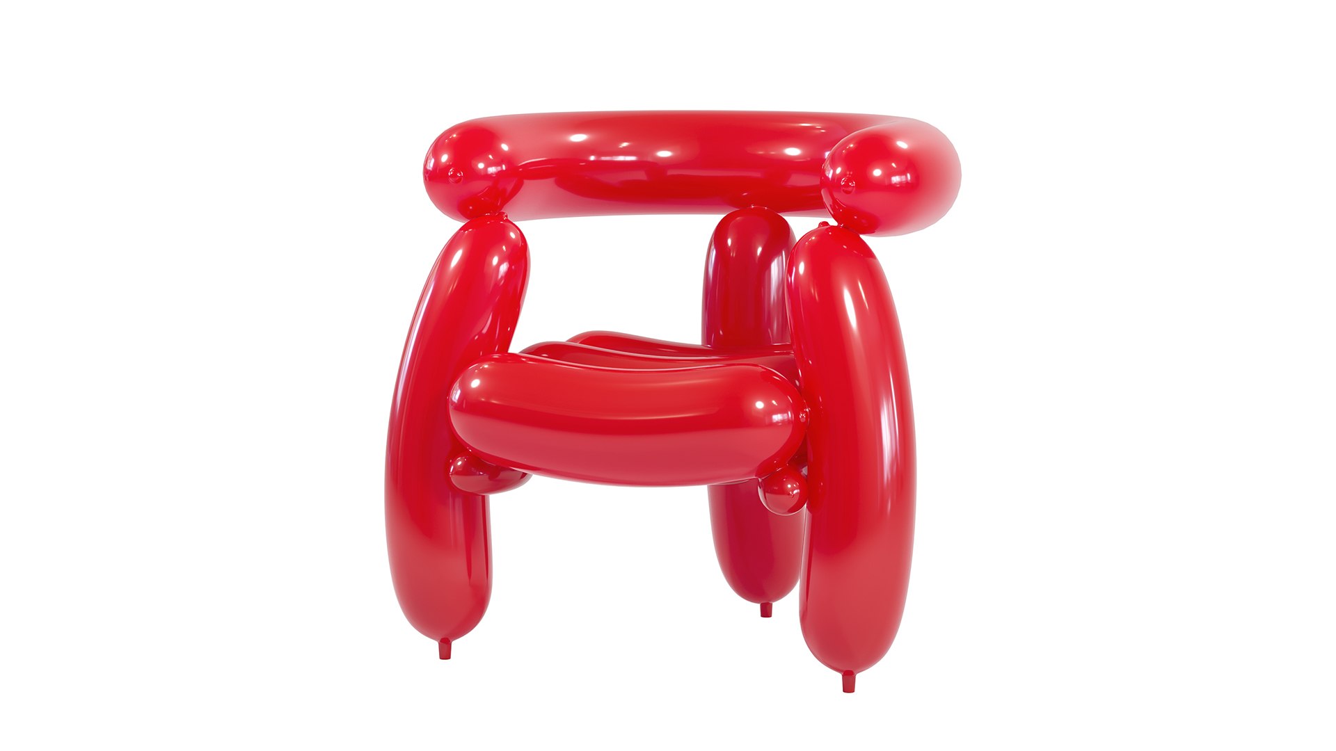 3D Balloon Armchair - TurboSquid 2370917