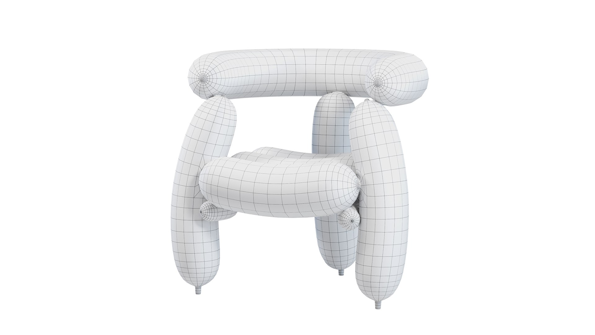 3D Balloon Armchair - TurboSquid 2370917