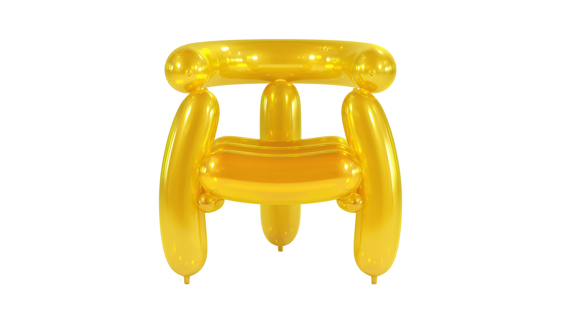 3D Balloon Armchair - TurboSquid 2370917