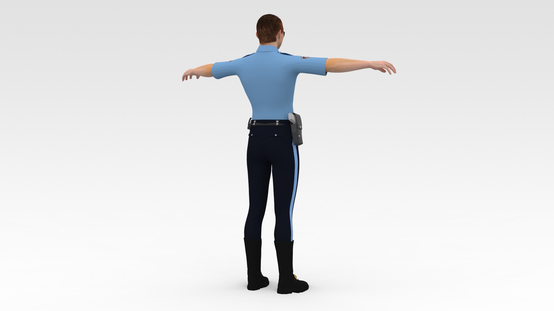 Police Cop 3D Model - TurboSquid 1808676