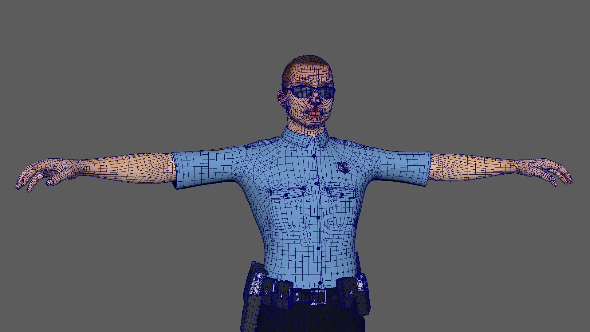 Police Cop 3D Model - TurboSquid 1808676
