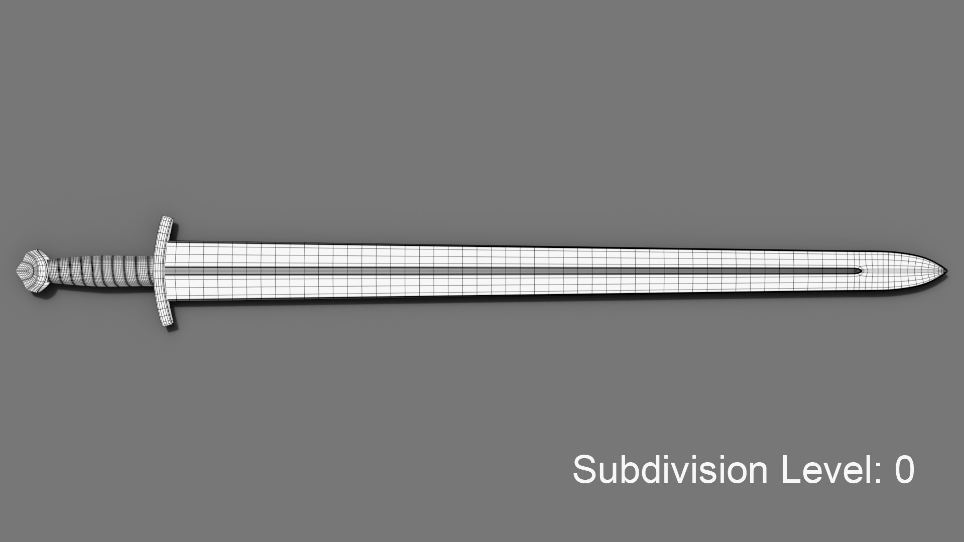 3D Medieval Arming Sword Model - TurboSquid 1655755