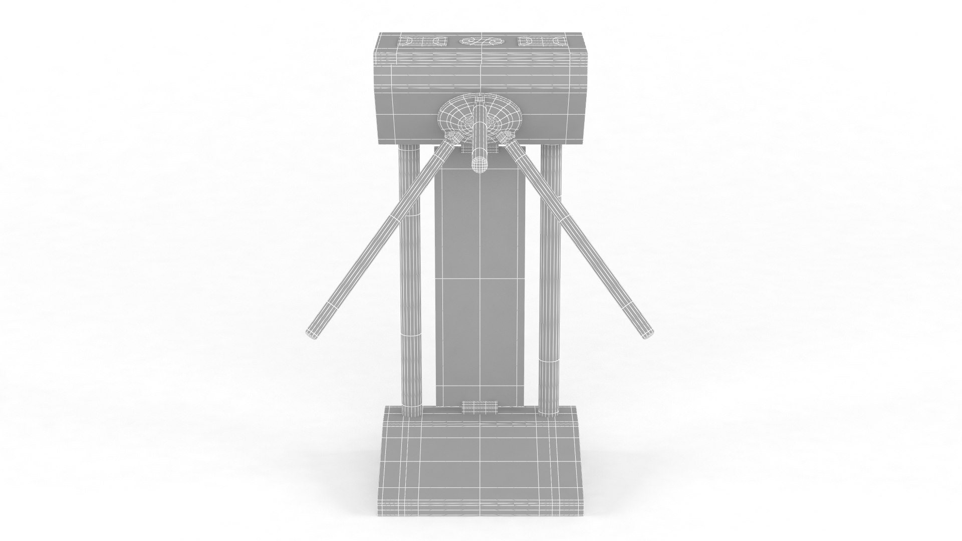 3D Turnstile Gate - TurboSquid 2108819