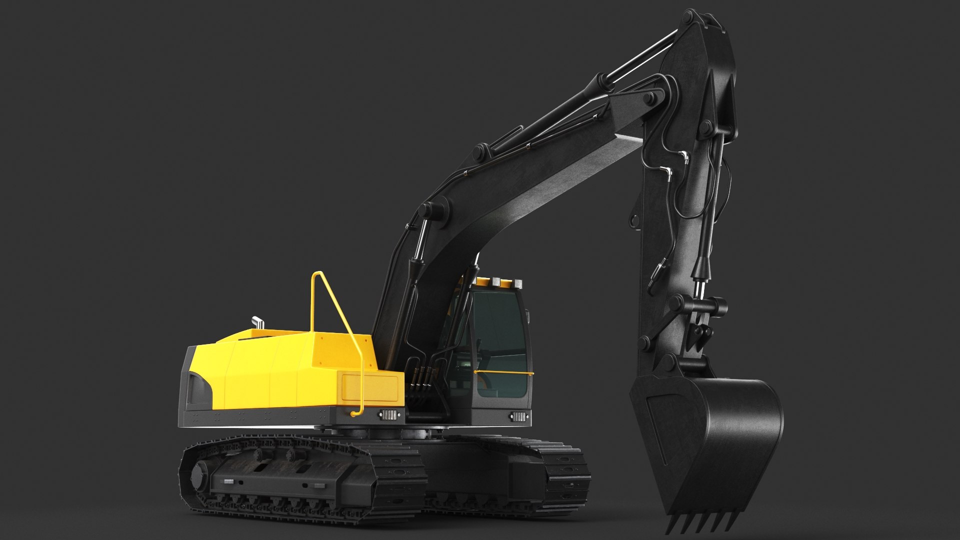 Detailed Excavator 3D Model - TurboSquid 2285697