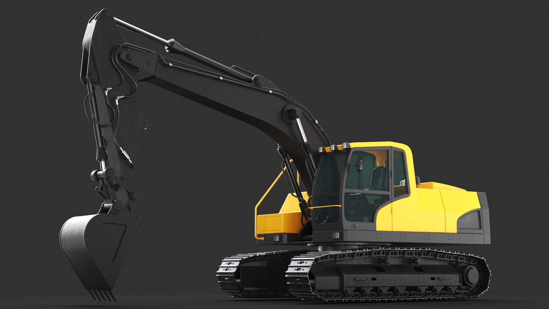 Detailed Excavator 3D Model - TurboSquid 2285697