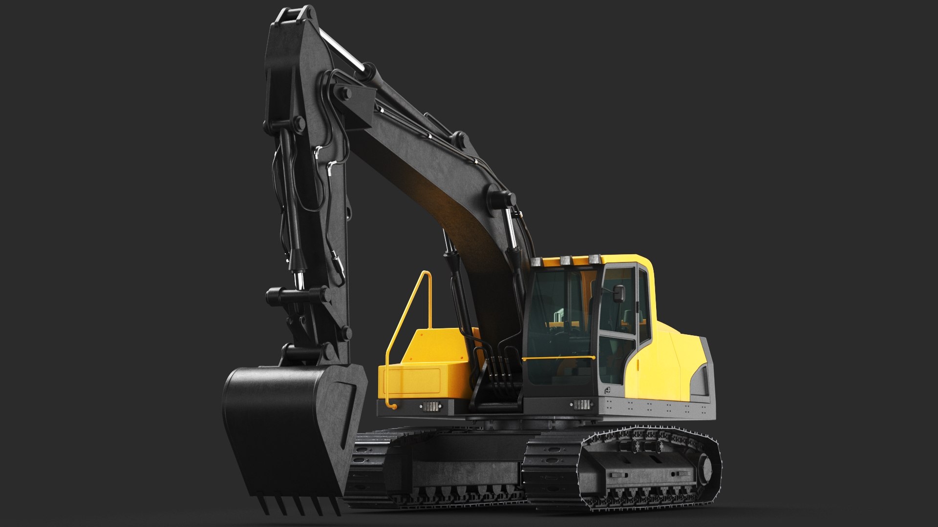 Detailed Excavator 3D Model - TurboSquid 2285697