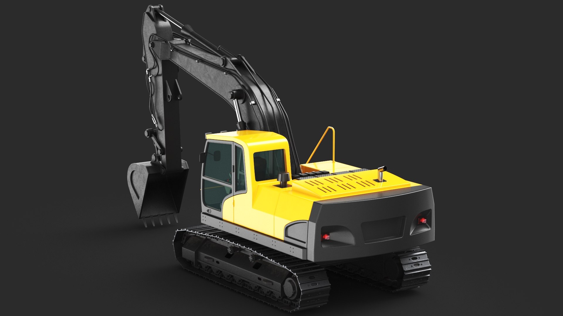 Detailed Excavator 3D Model - TurboSquid 2285697