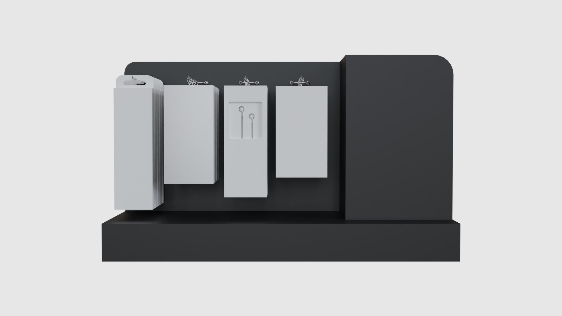 3D Model Display Phone Rack Mini 2 - TurboSquid 2269143