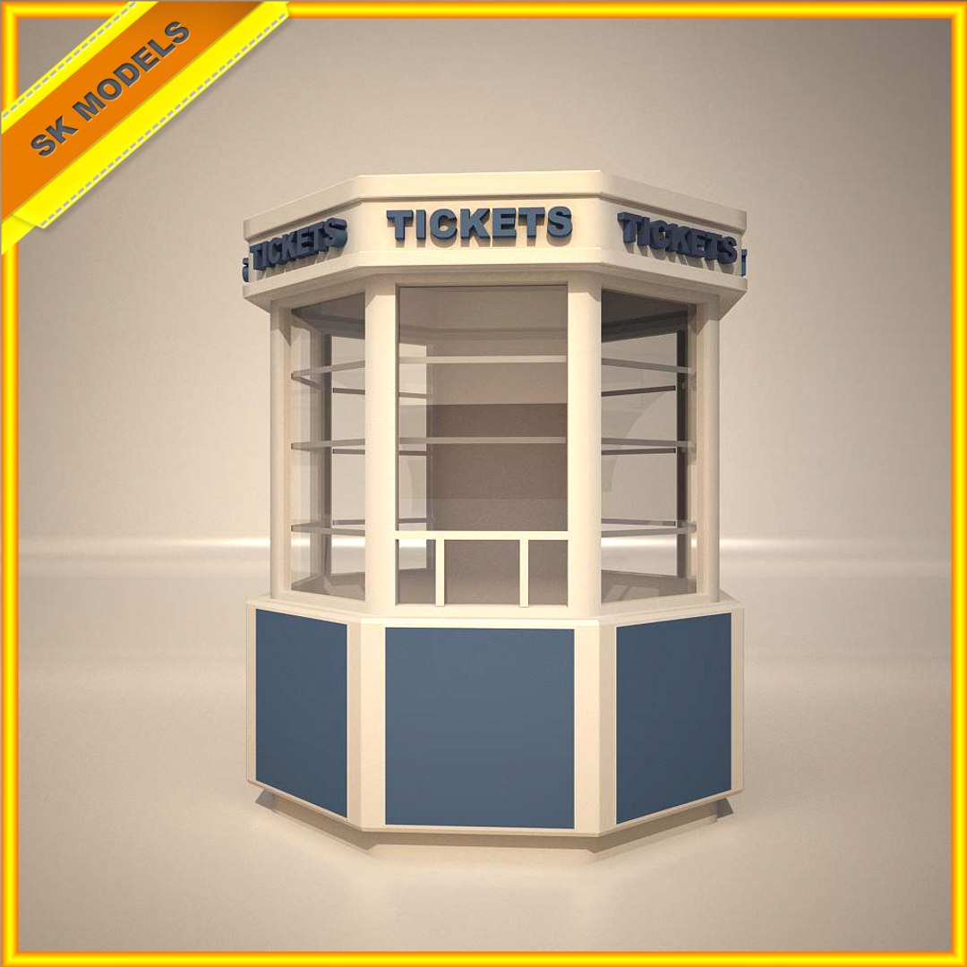 3d Model Box Office