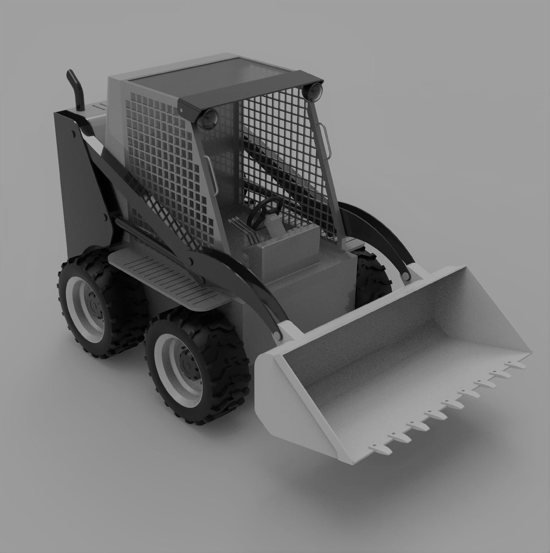 3D Front Loader model - TurboSquid 2051780