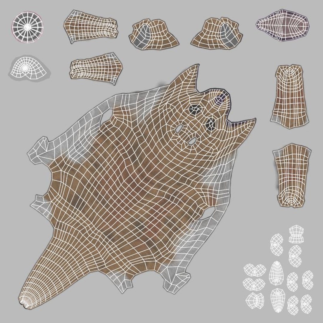 Dog Like Fantasy Creature Monster 3D Model - TurboSquid 1929788