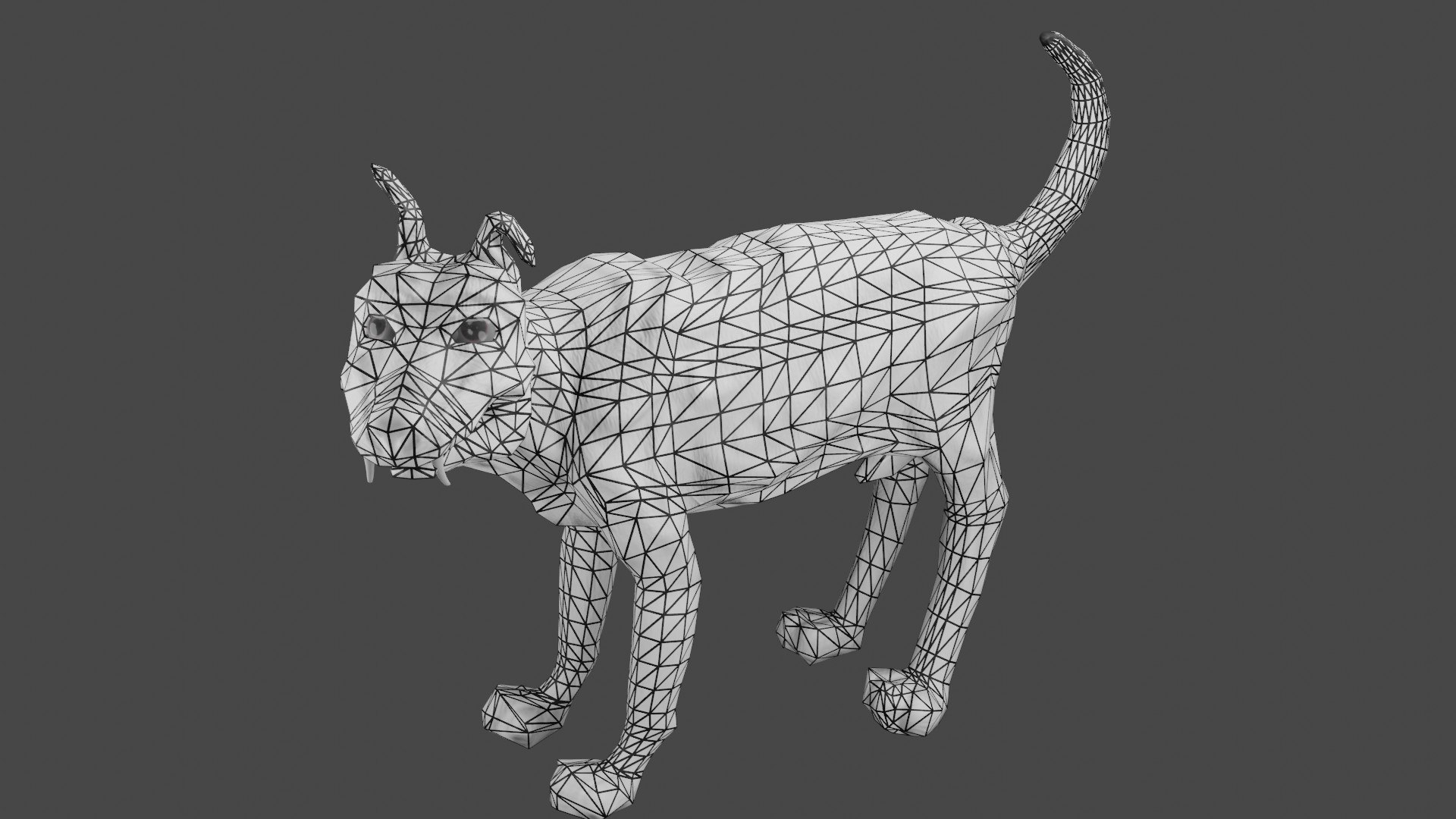 Dog Like Fantasy Creature Monster 3D Model - TurboSquid 1929788