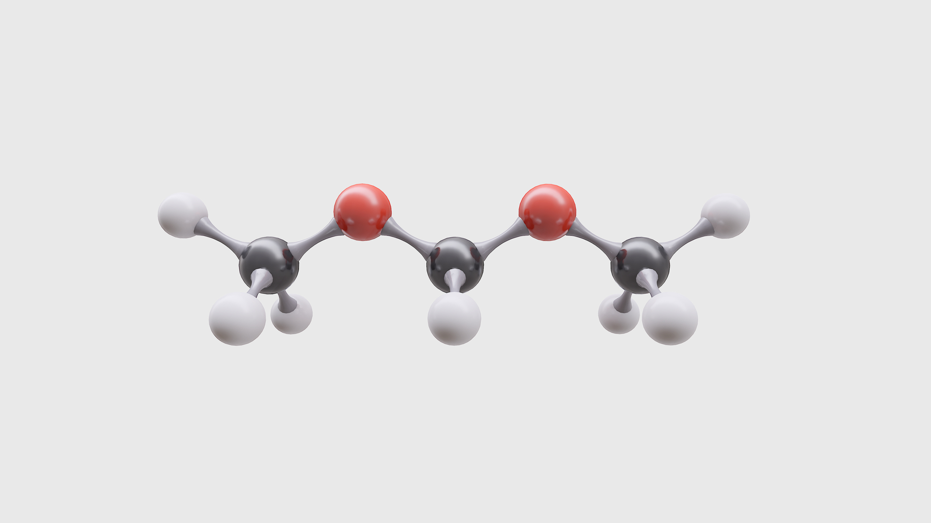 Dimethoxymethane Molecule With PBR 4K 8K 3D Model - TurboSquid 1943243
